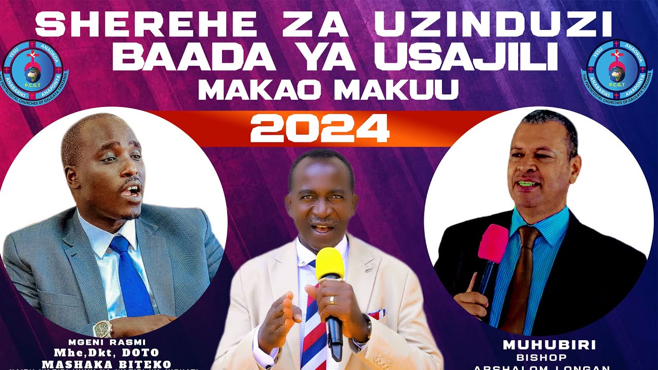 🔴#Live: KUTOKA P.C.G.T GALILAYA SEMINA YA NENO LA MUNGU NA BISHOP ...