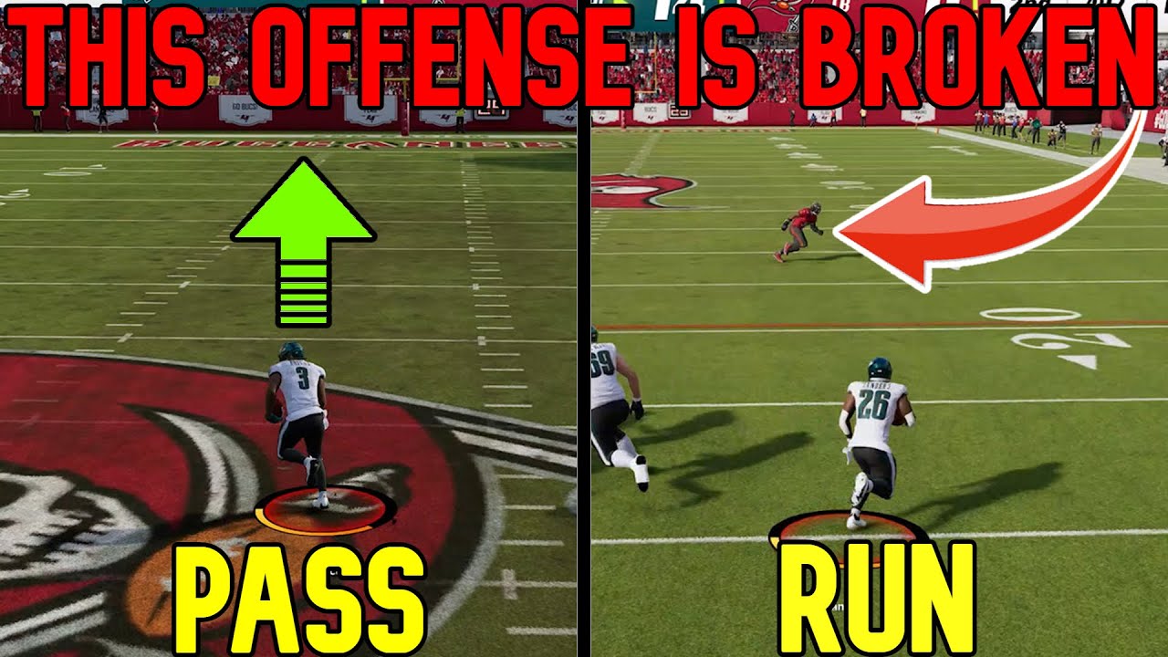 I use One UNSTOPPABLE OFFENSE All Gameplay & SCORE EVERY TIME! Madden ...