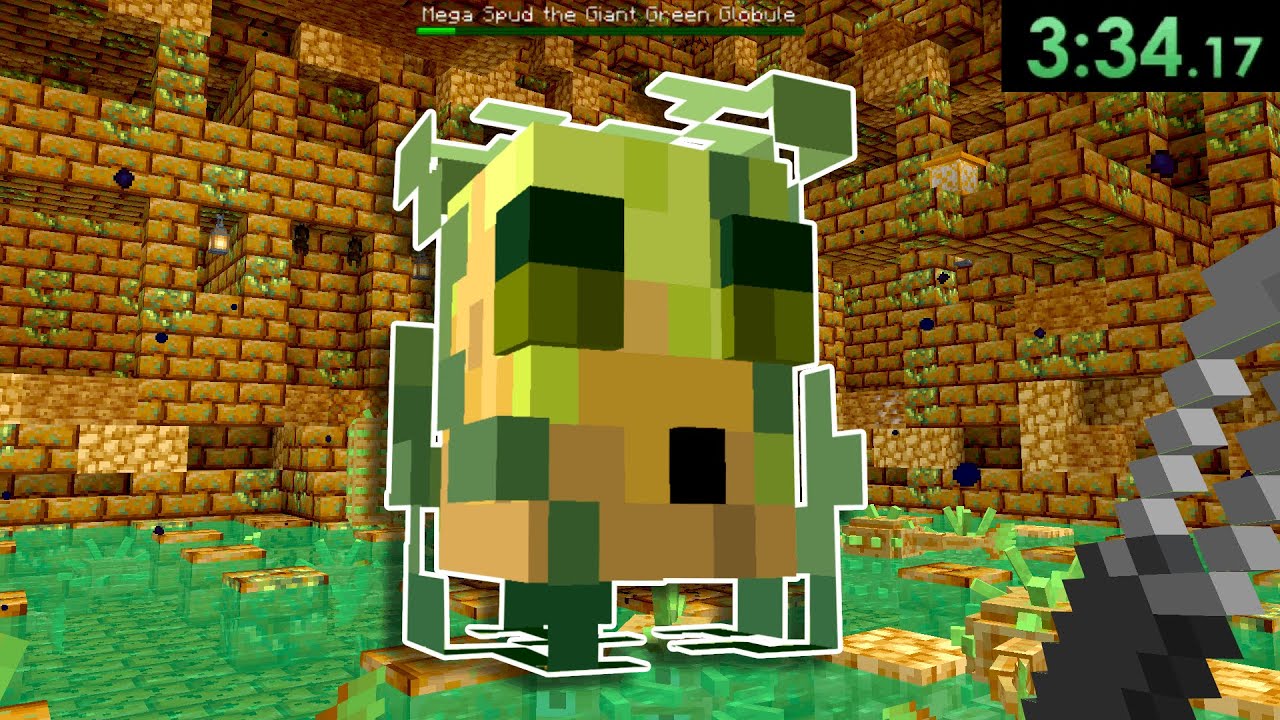 Speedrunning Minecraft's Poisonous Potato Update - YouTube