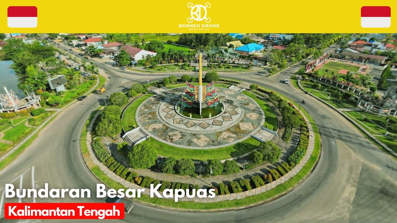 DJI Mini 3 Pro Video Bundaran Besar Kuala Kapuas | Kalimantan Tengah ...