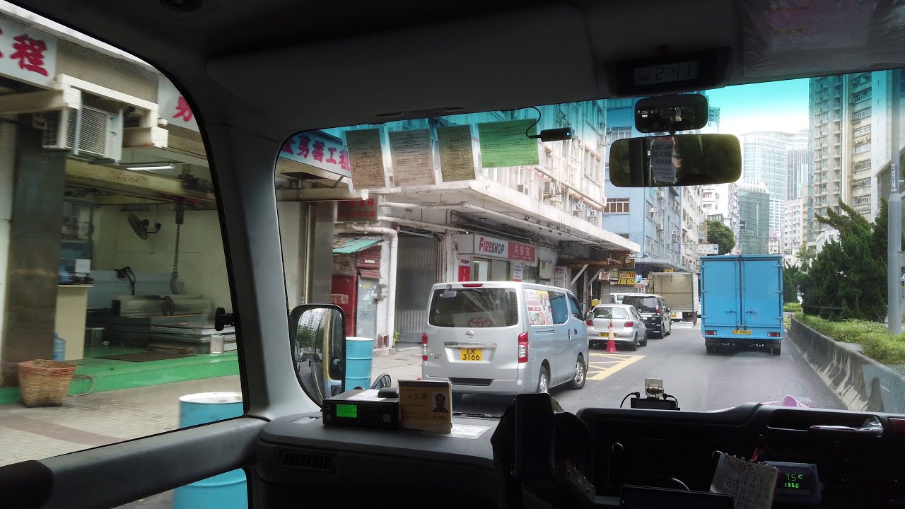 【WalkViewer】🇭🇰12B mini bus, Metro Harbour View, Tai kok tsui, Hong Kong ...