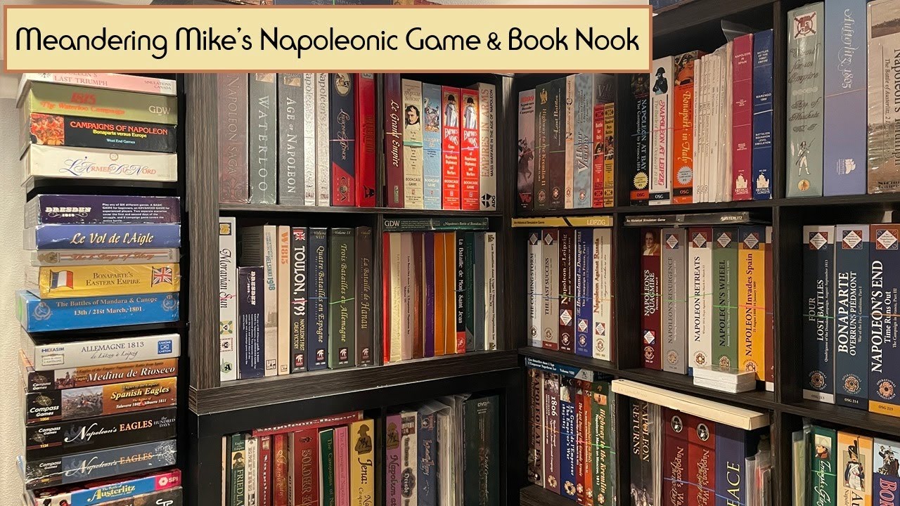 Napoleonic Game and Book Nook - Revisited - YouTube