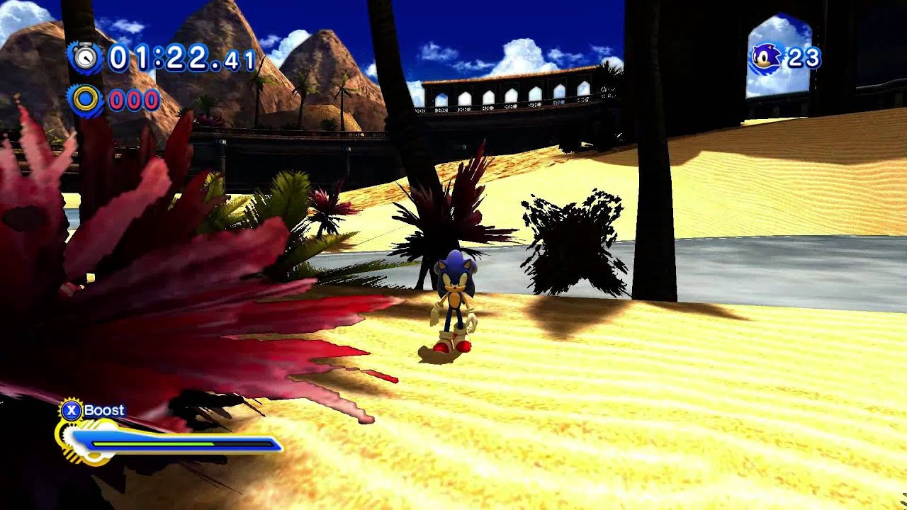 Sonic Generations - Totally Not Sand Oasis - GIA Test 1 - YouTube