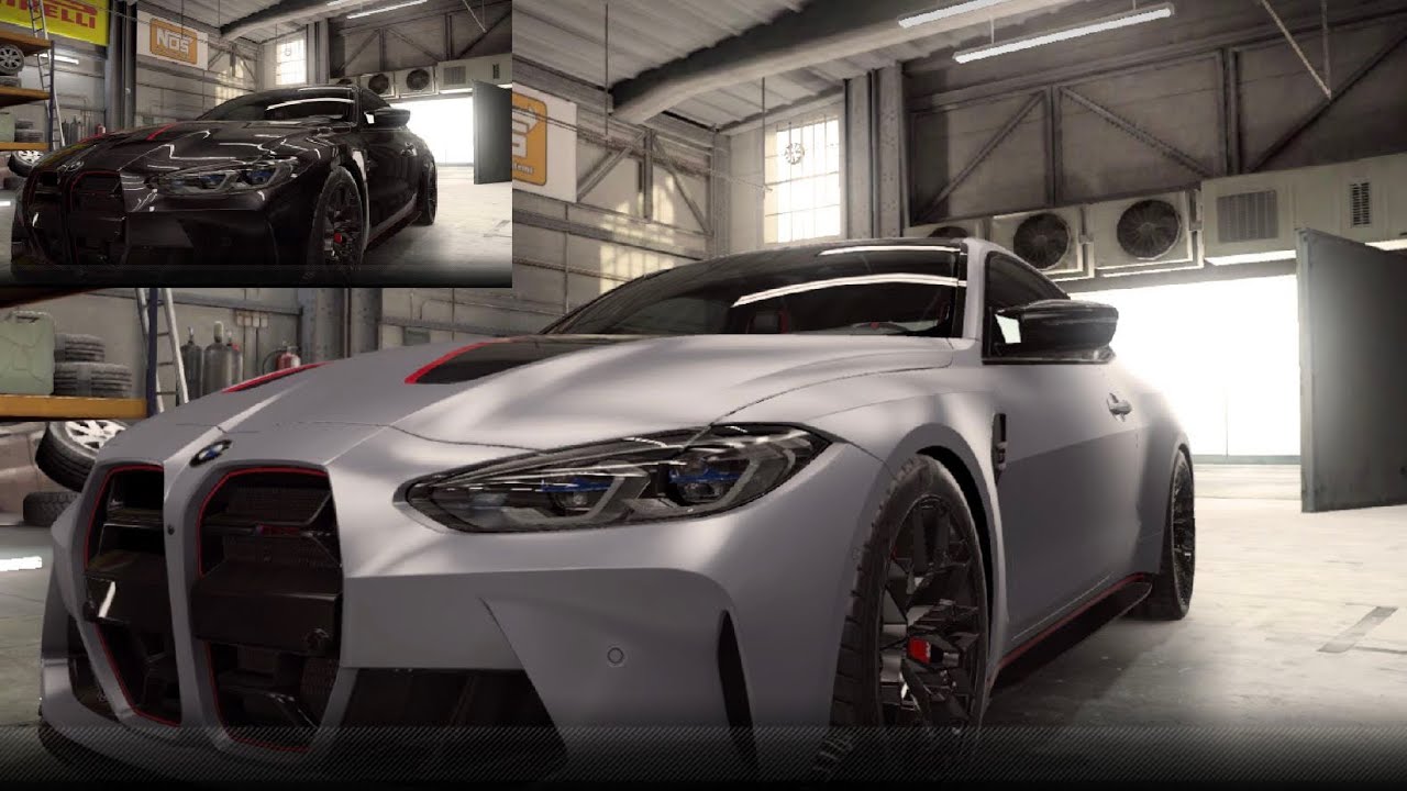 【CSR2】M4(G82) CSL (purple/gold), shift & tune for 10.01x (10.06x) - YouTube