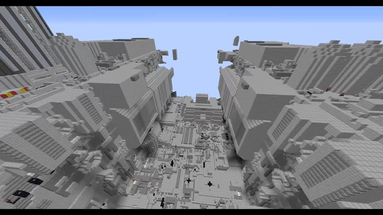 Coruscant nachgebaut in Minecraft! - Minecraft Map - YouTube
