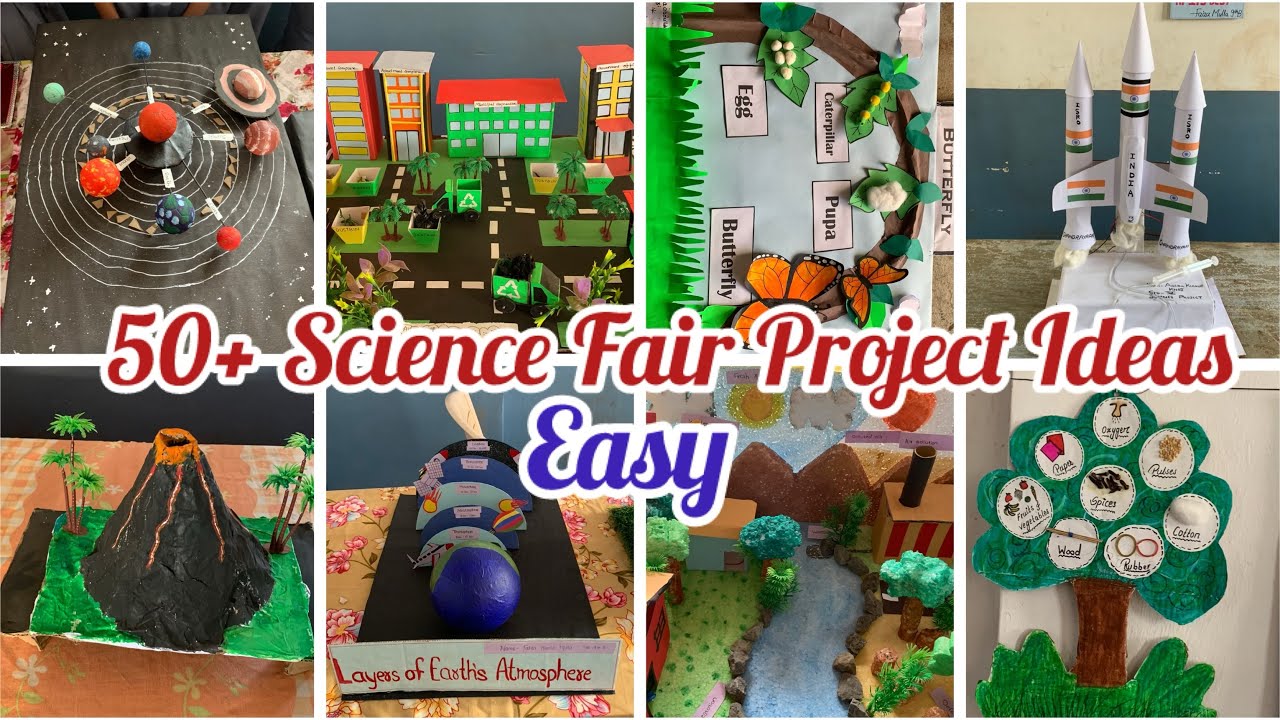 50+ Science Exhibition Projects And Charts Ideas/ Science Fair Project ...