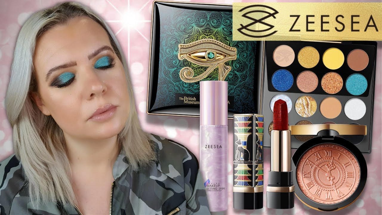 Testing ZEESEA COSMETICS MAKEUP Review & Swatches *I'm Very Impressed ...