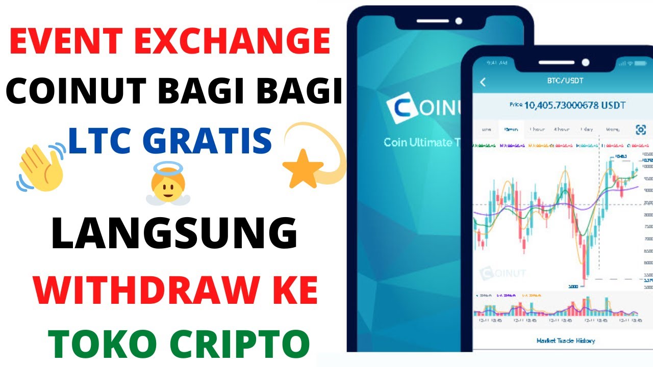 🔴 EVENT EXCHANGE COINUT BAGI BAGI LTC GRATIS - YouTube