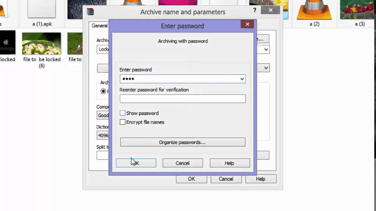 How To Make Password Protected File Folder In WinRAR YouTube How To Make Password Protected File Folder In WinRAR YouTube