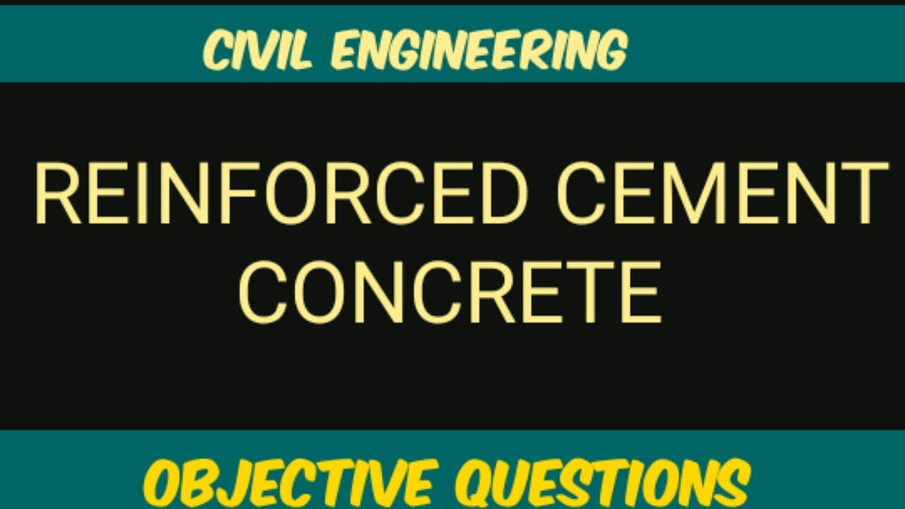 Design of reinforcement objective question with answer - YouTube