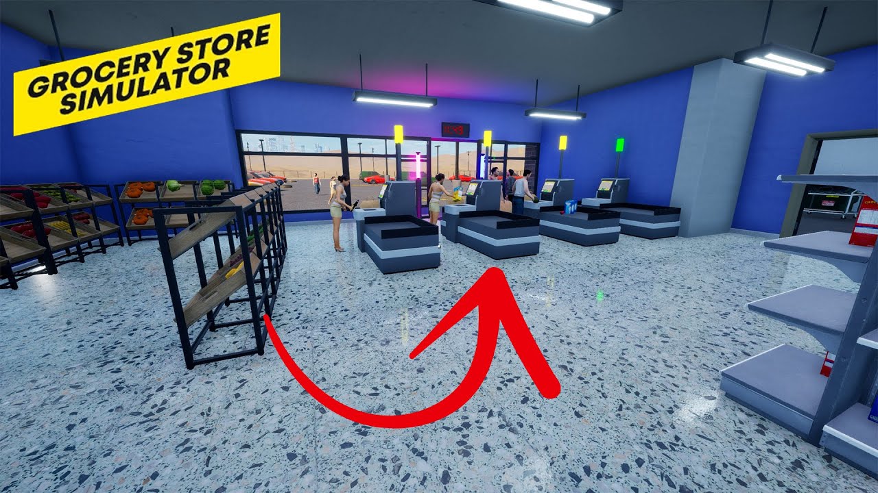Grocery Store Simulator: Brand New Self Checkouts & Massive Game Update ...