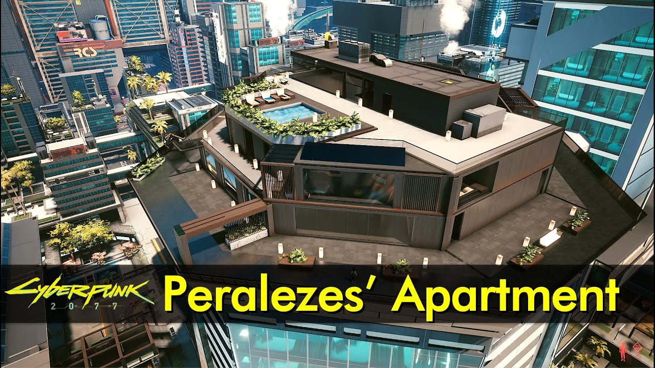 The Peralezes' Apartment | Cyberpunk 2077 | The Game Tourist - YouTube