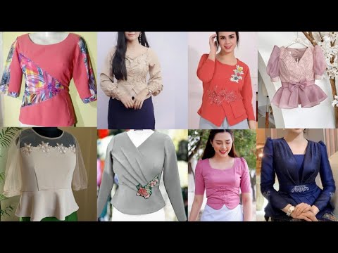 Sunday dress mizo design latest collection/ Beautiful tops design - YouTube