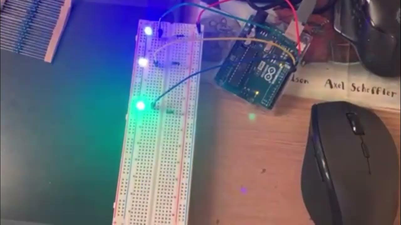 Arduino, Breadboard, LED Demo - YouTube
