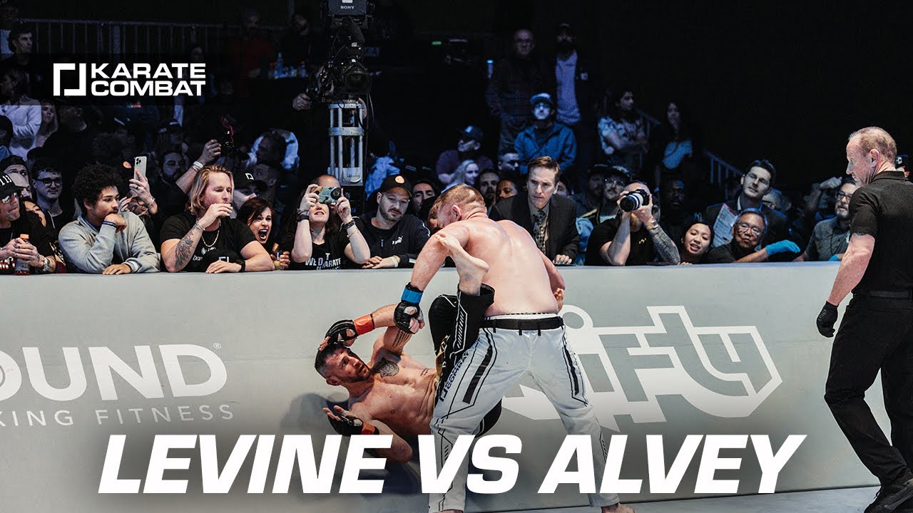 ROSS LEVINE vs SAM ALVEY | *Full Title Fight* | KARATE COMBAT 43 - YouTube