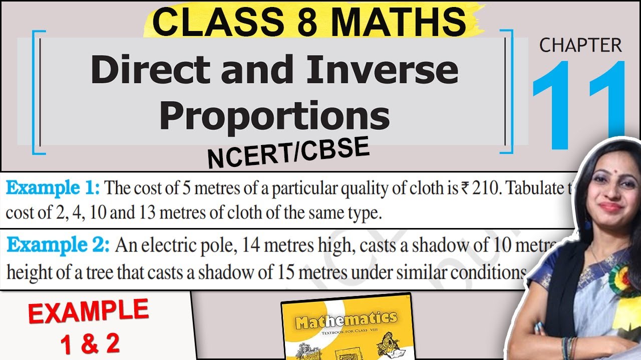 Class 8 Math Chapter 11 Example 1 2 Solution Direct Inverse class-8-math-chapter-11-example-1-2-solution-direct-inverse