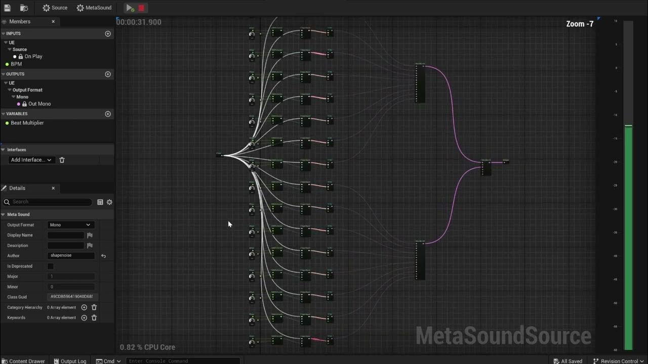 Mesmerizing Pendulum Sound Design Effect in MetaSounds Optimizing CPU in Unreal Engine - YouTube