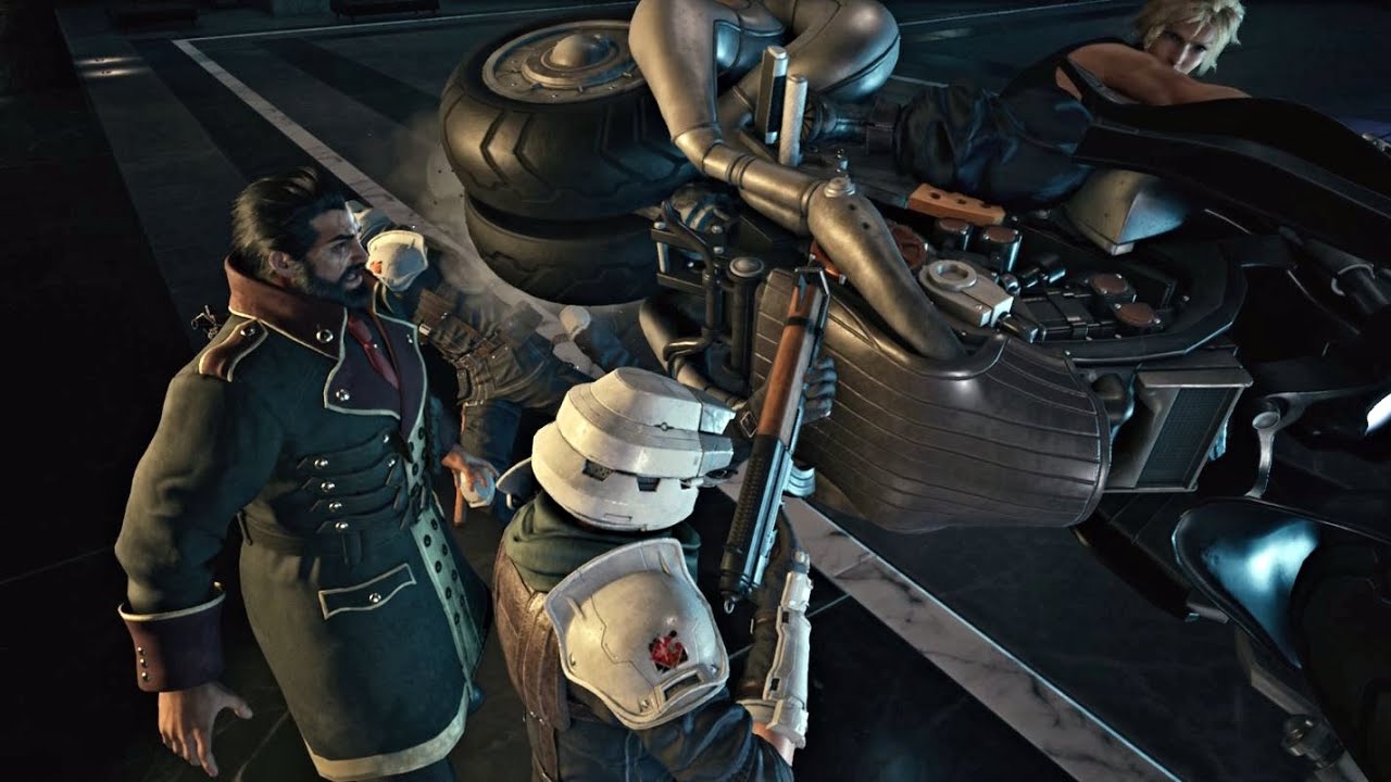 Sick Bike Scene | Final Fantasy 7 Remake Chapter 18 Run and Reaction ...