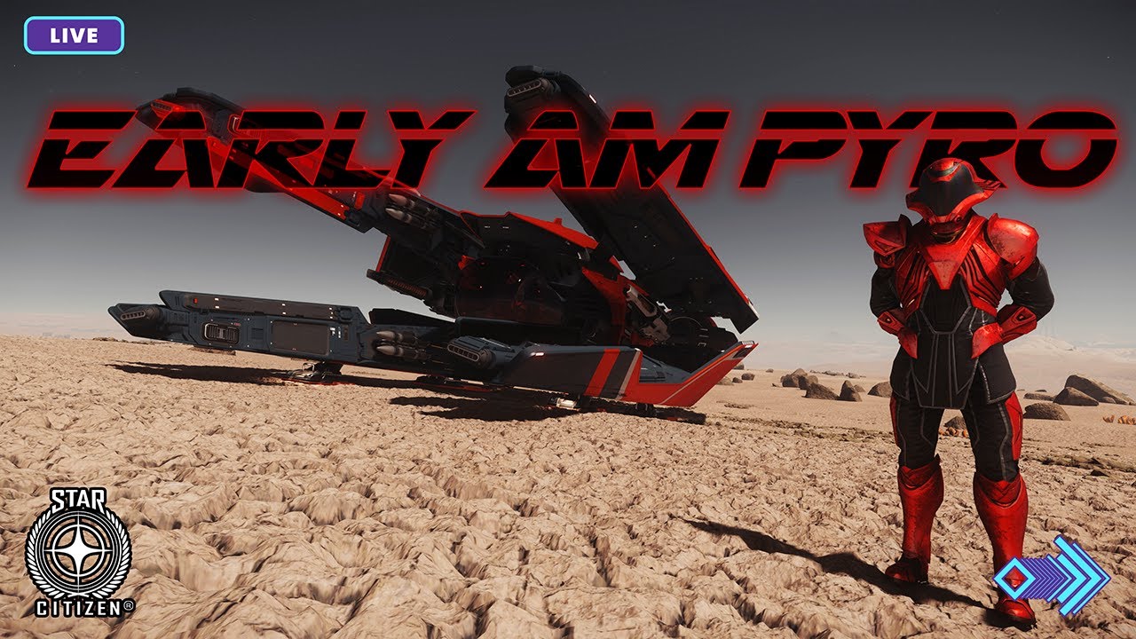 Early AM Pyro Exploration in VR pt II| #starcitizen #pyro #vr #pimax ...