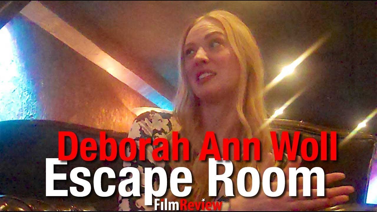 Escape Room star Deborah Ann Wolf on her favorite stunt - YouTube