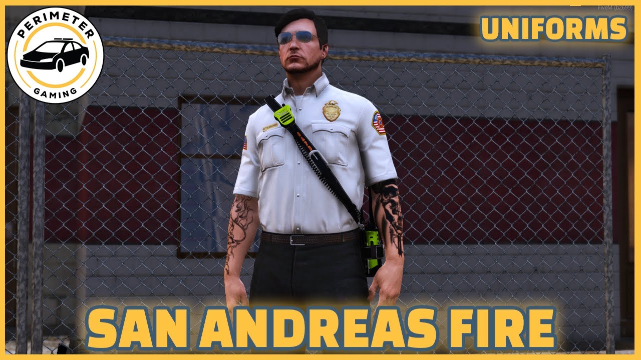 SAN ANDREAS FIRE DEPARTMENT UNIFORM SHOWCASE | Perimeter Gaming RP ...