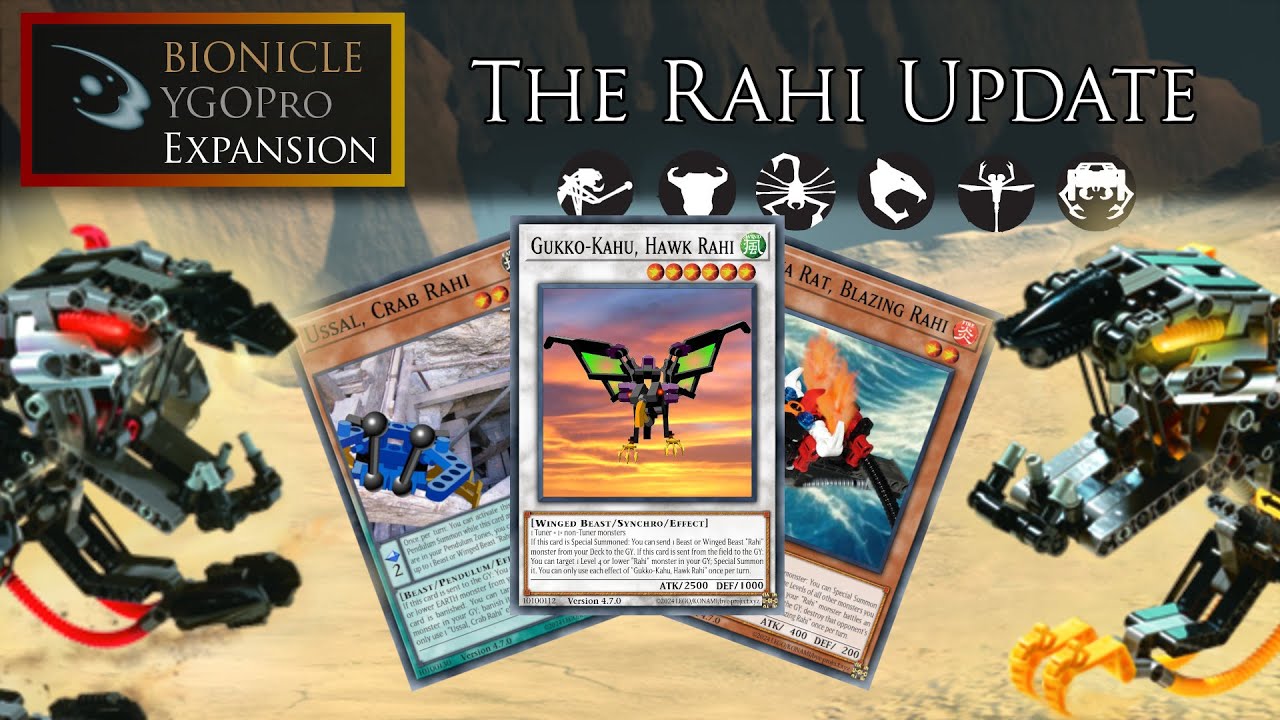 Savage Beast Rahi | Bionicle YGOPro Expansion - YouTube