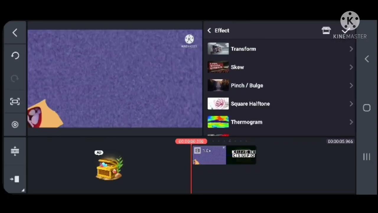 how to make loud ear bleep on kinemaster - YouTube