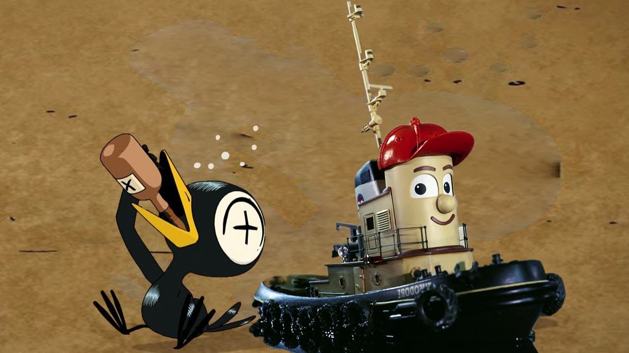 Drinky Tugboat (The Drinky Crow Show / Theodore Tugboat mashup) - YouTube