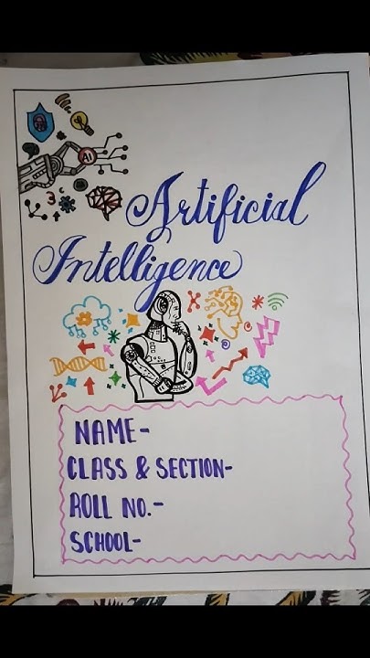 Artificial Intelligence Project file front page @CreationsOfArtCraft ...