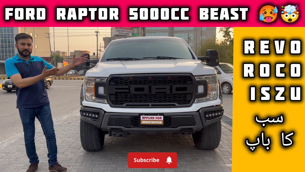 Ford Raptor F150 XL Review | Powerful Monster Truck | Double Cabin ...