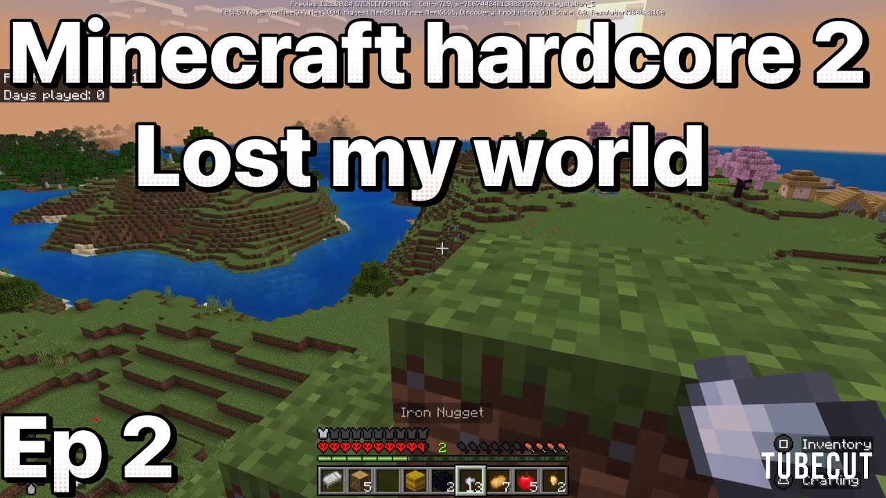 Ep2 Minecraft hardcore 2 - YouTube