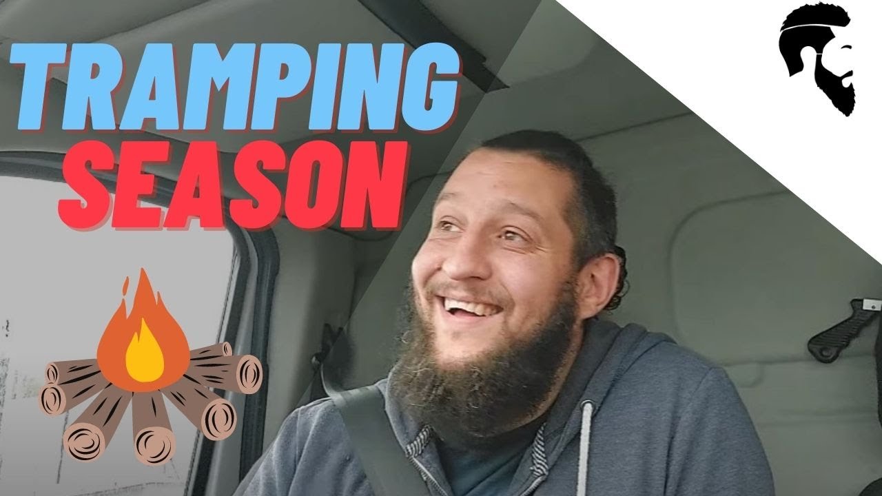 Tramping season is here! Life of a courier driver - YouTube