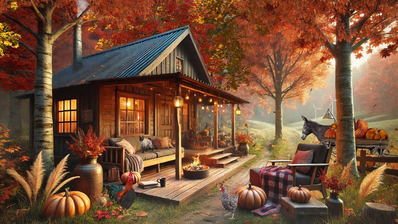Autumn Ambience with The Soothing Sounds of Nature Create a Perfect ...
