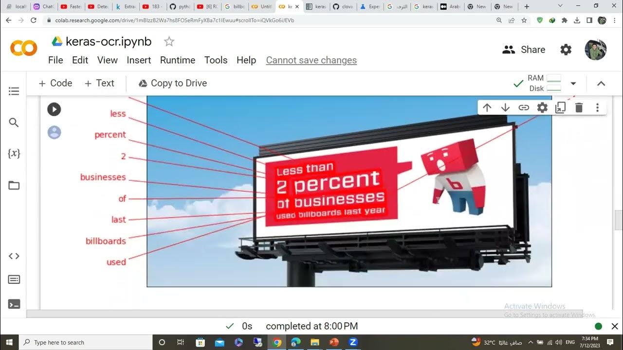 Keras Ocr In Python Computer Vision شرح عربي Youtube