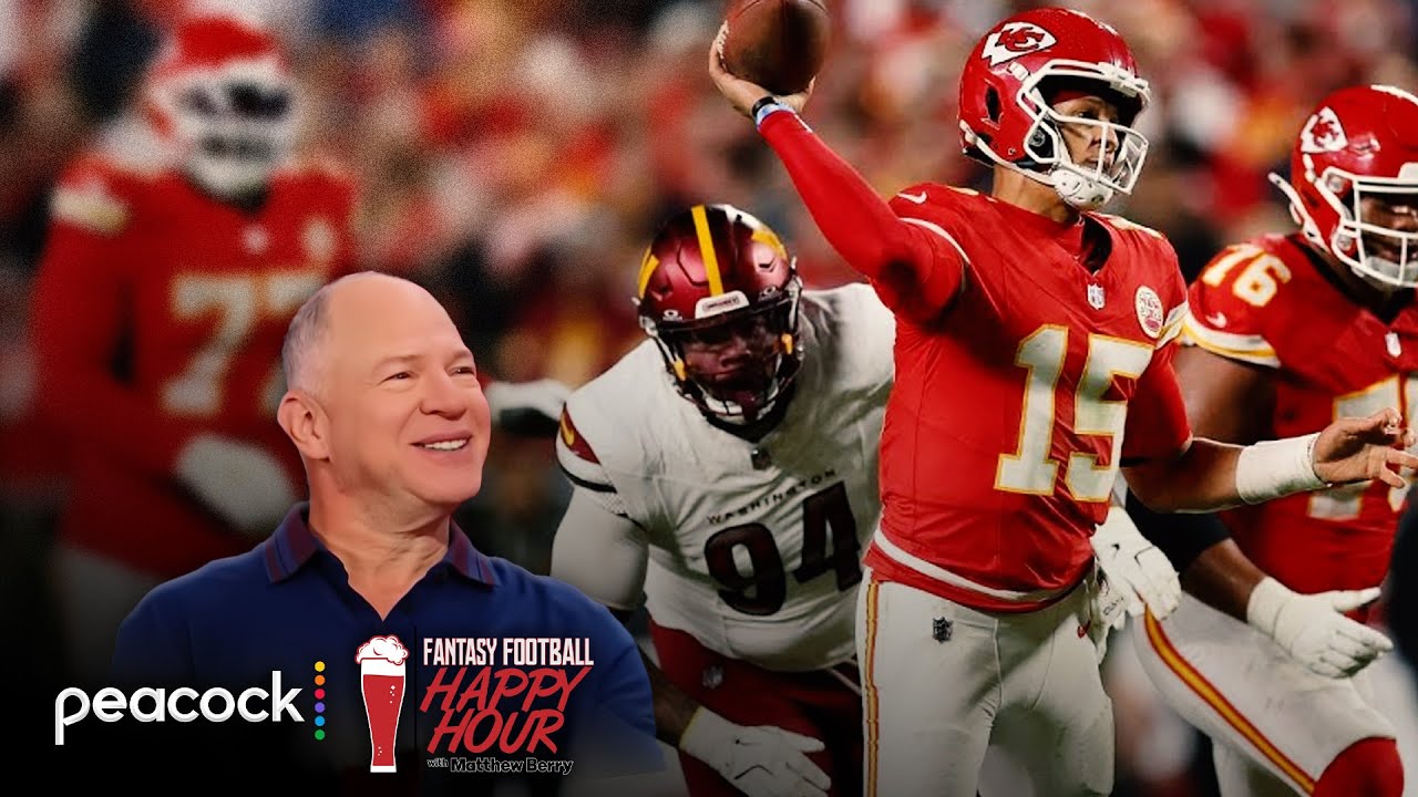 Mahomes, Rice, Kelce headline Chiefs' win over Commanders | Fantasy ...