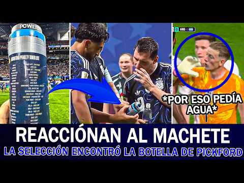 ¡INSÓLITO! PICKFORD TENÍA UN MACHETE EN LA BOTELLA y ASÍ REACCIONÓ LA SELECCIÓN