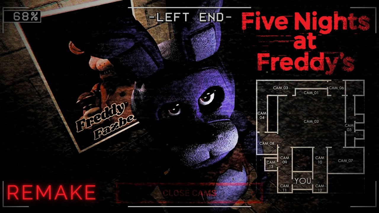 FNAF REMAKE : Revivendo o Terror do Passado - YouTube