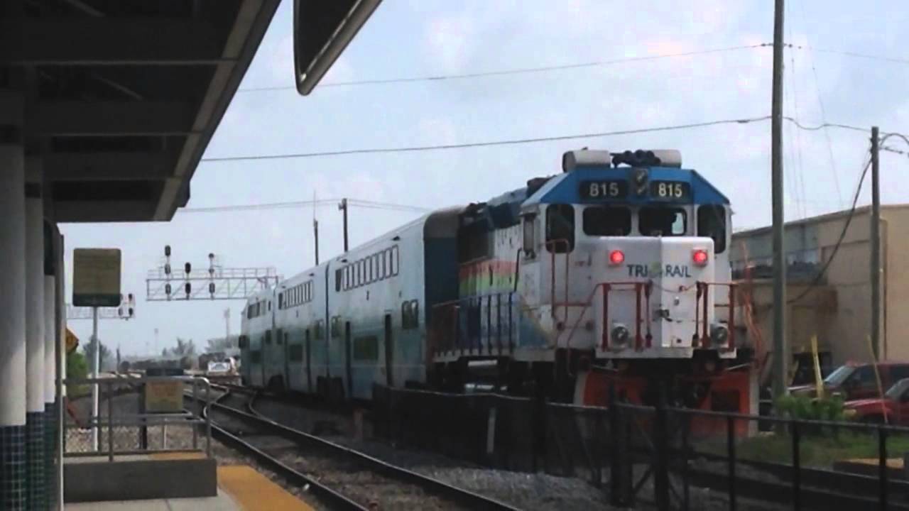 Tri-Rail P620-02 departs Metrorail Transfer 7-2-14 - YouTube