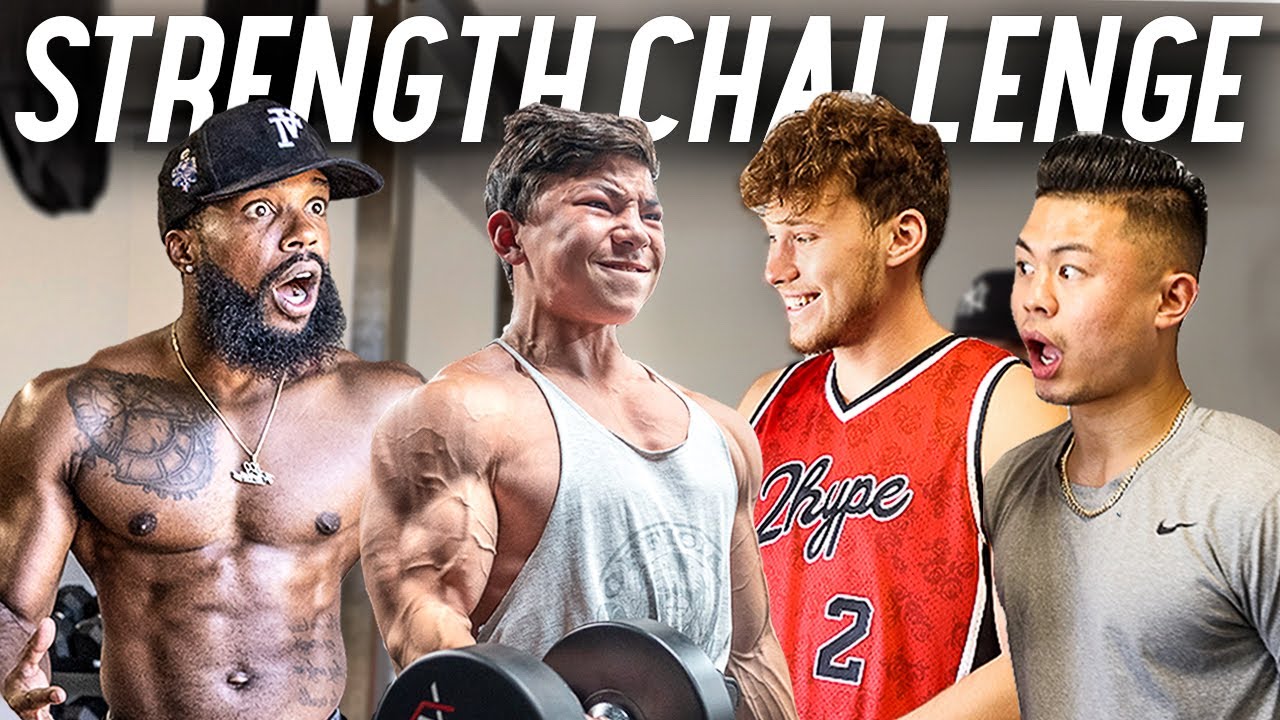 2HYPE Challenged Me To A Strength Competition... - YouTube