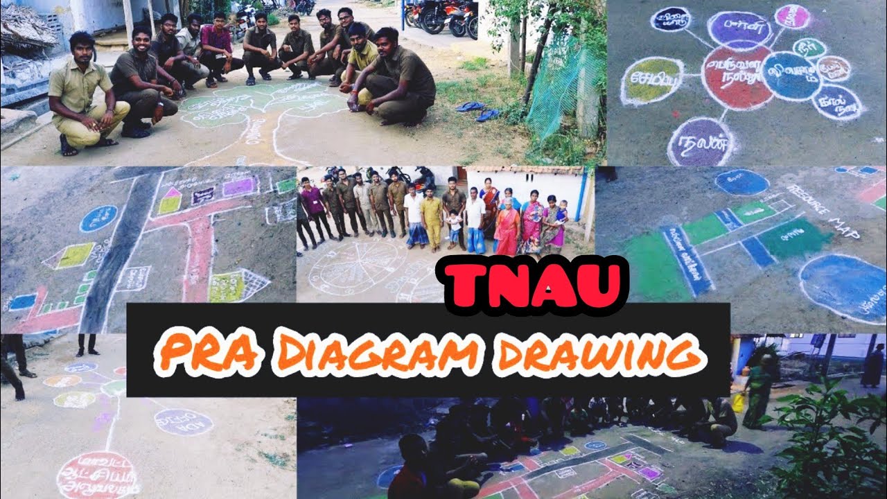 PRA Diagram drawing by agriculural students| participatory Rural ...