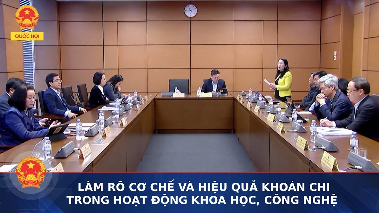Làm rõ cơ chế và hiệu quả khoán chi trong hoạt động khoa học, công nghệ ...