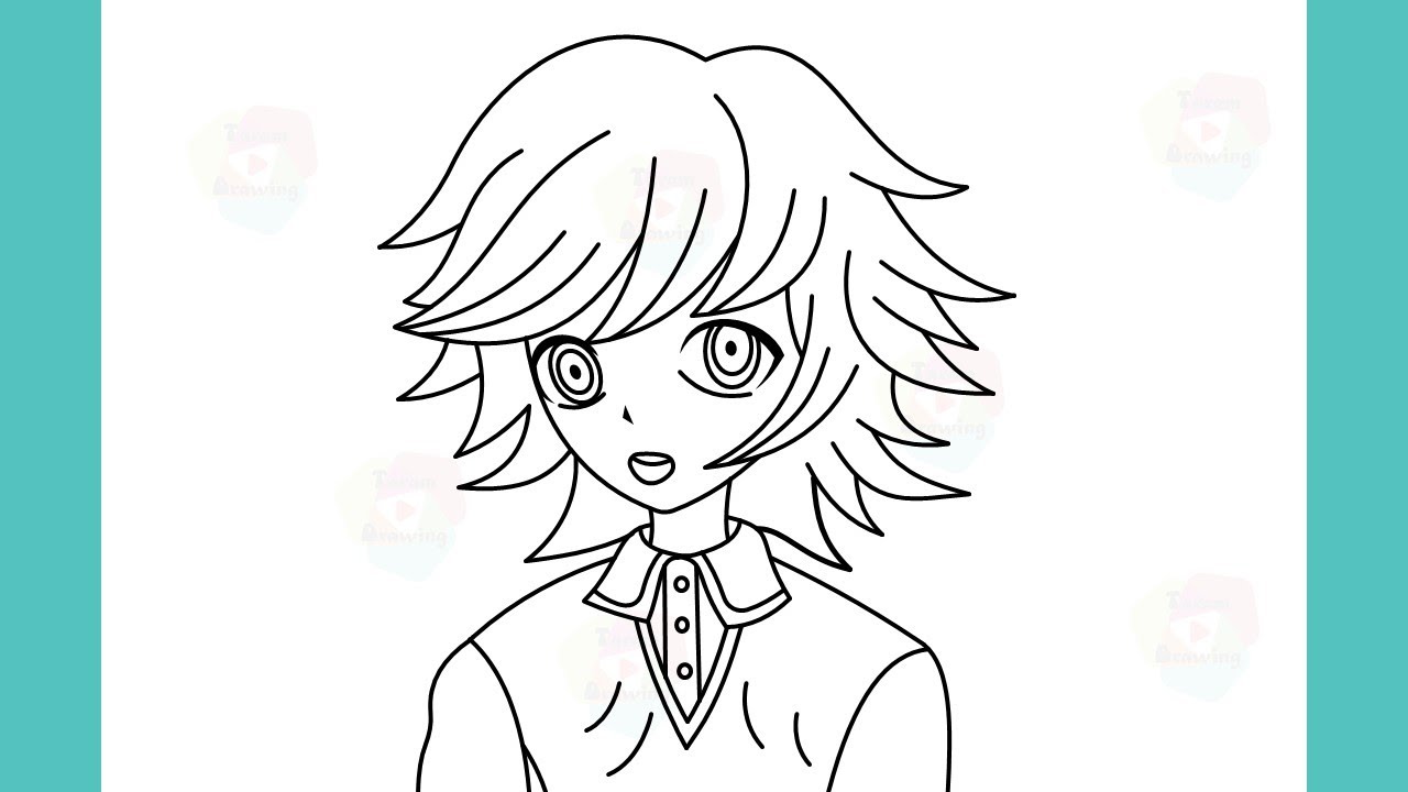 How to Draw Chihiro Fujisaki Step by Step Drawing - YouTube