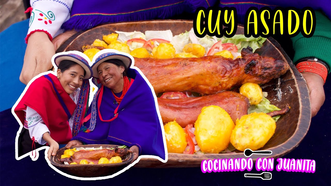 CUY ASADO - Cocinando con Juanita - YouTube