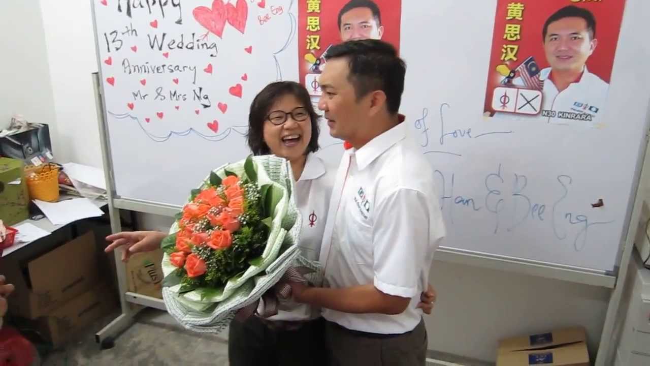 Mr @ Mrs Ng Sze Han 13 Wedding Aniversary - YouTube