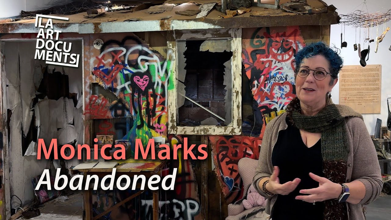 Immersive installation, graffiti, found objects & Jackrabbit homesteads ...
