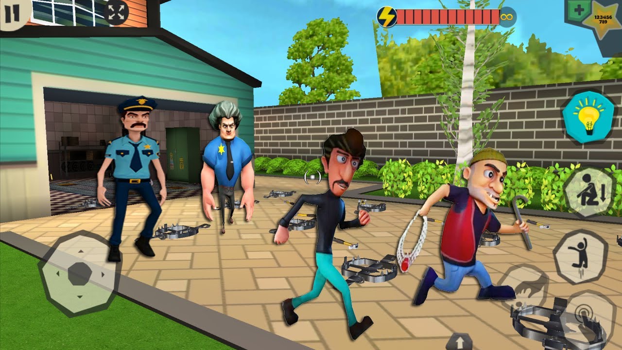 Scary Robber Home Clash Update Special Levels Control Brian Troll Felix ...