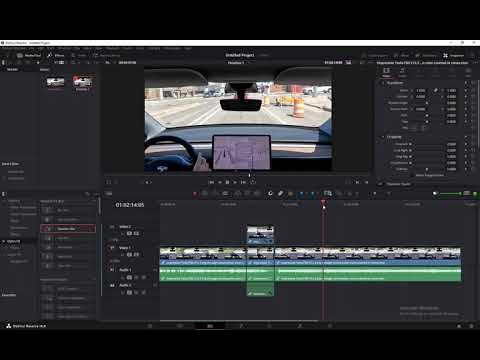Quick and dirty trick to blurring stationary objects in Davinci Resolve - YouTube