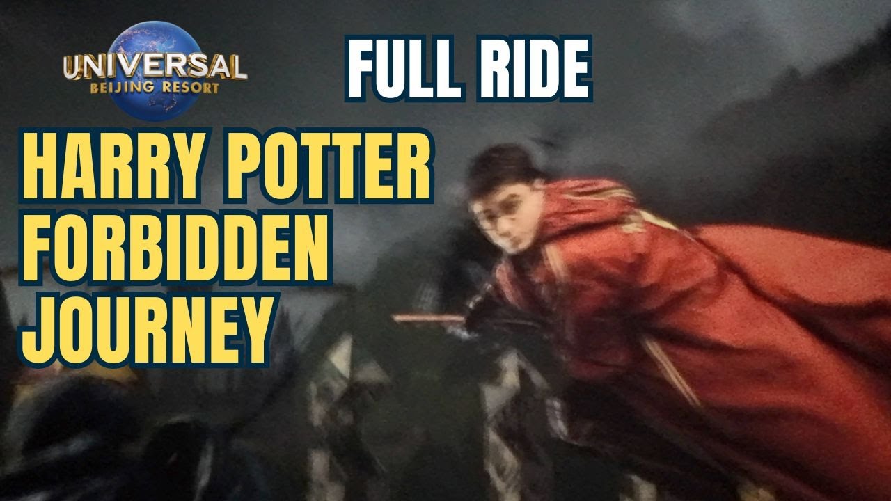 Harry Potter and the Forbidden Journey FULL RIDE at Universal Studios ...