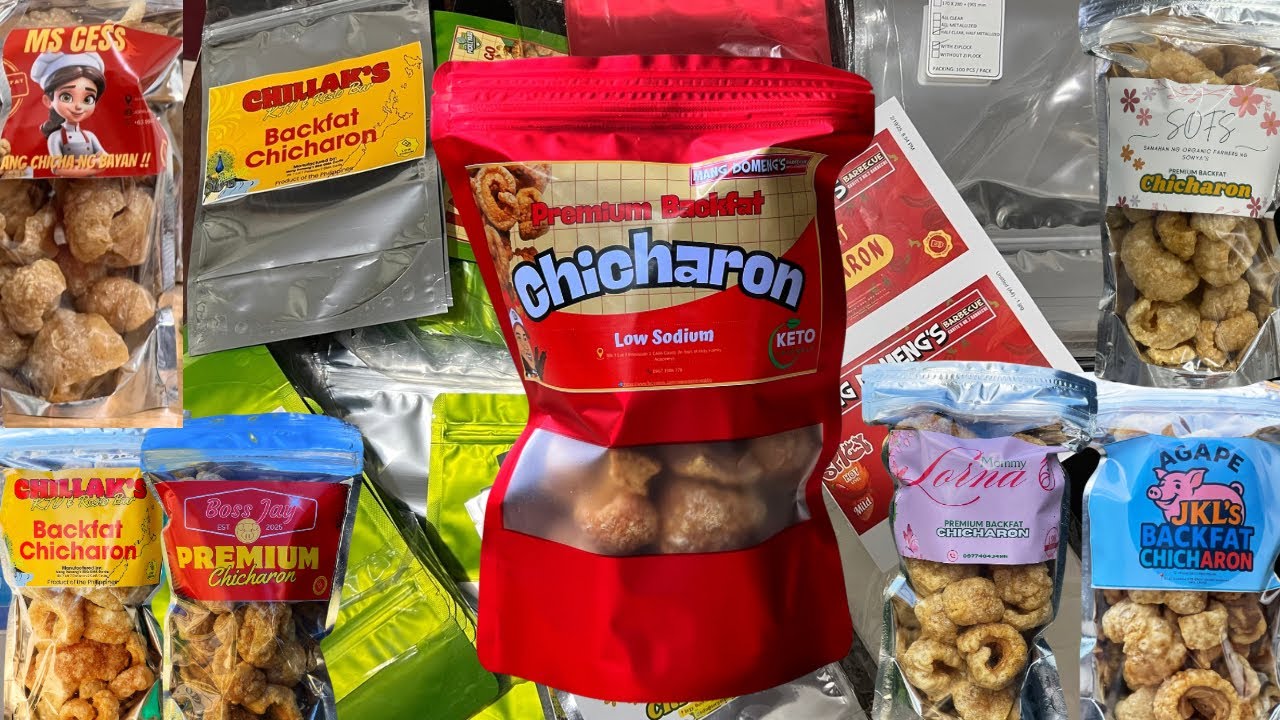 Chicharon Packaging/DIY Labels / Check Tagged products for guide. - YouTube