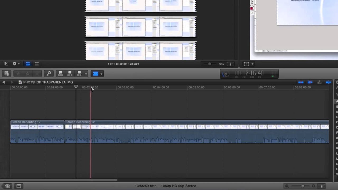 FINAL CUT PRO X #3 - LA TIMELINE - YouTube